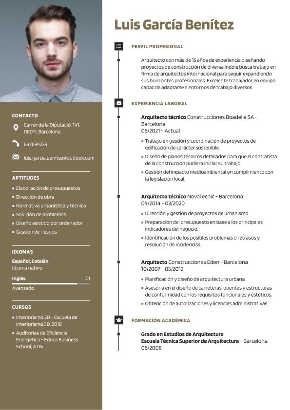 Plantillas De Currículum De Mantenimiento