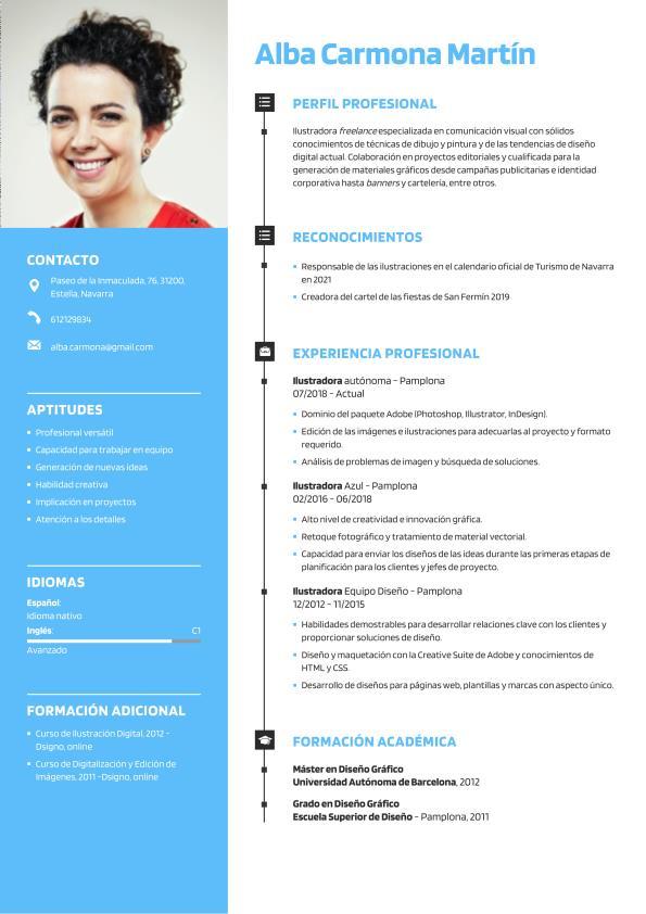 Currículum en inglés: ejemplos y plantillas | miCVideal Currículum en inglés: ejemplos y plantillas | miCVideal